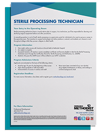 Sterile Processing Technician Certificate Program